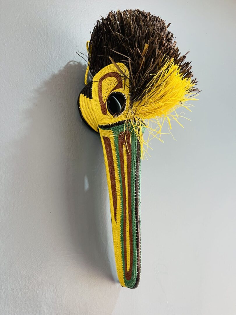 TOUCAN WEAVING MASK - AYMARA